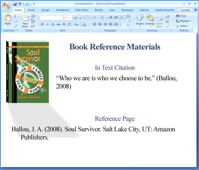 How To Use APA Format In Powerpoint Techwalla